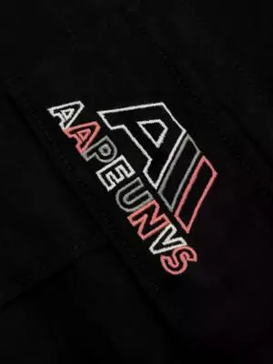 AAPE BY *A BATHING APE Logo-embroidered Cargo Pants
