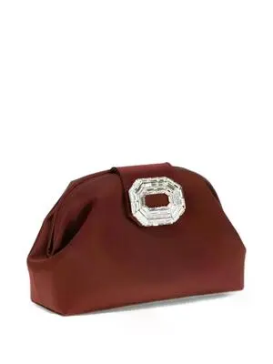 Amina Muaddi Camelia Crystal-embellished Clutch Bag