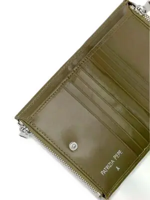 Patrizia Pepe Logo-plaque Leather Wallet