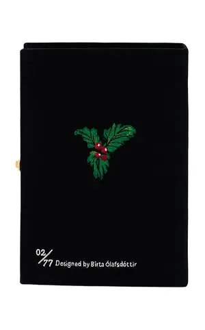 OLYMPIA LE-TAN Omissive Oath Book Clutch - Multi