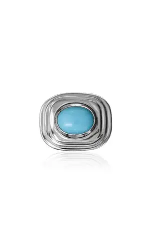Le Sundial Turquoise Deco Ring