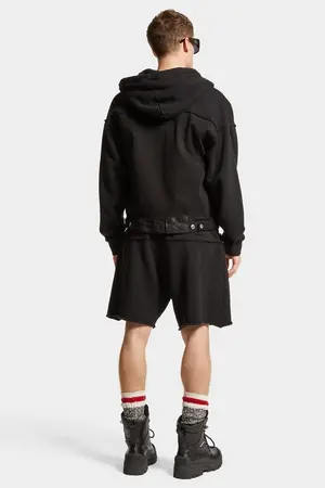 Dsquared2 Dyed Big Boxer Fit Shorts