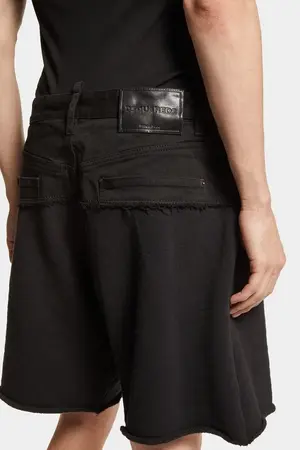 Dsquared2 Dyed Big Boxer Fit Shorts