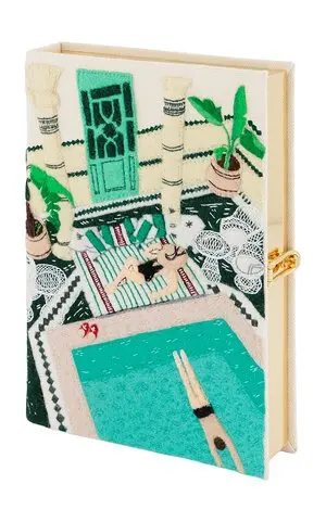 OLYMPIA LE-TAN A Summer In The Medina Book Clutch - Multi
