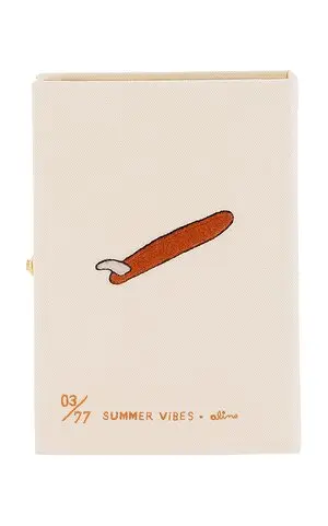OLYMPIA LE-TAN Alimo Summer Vibes Book Clutch - Multi