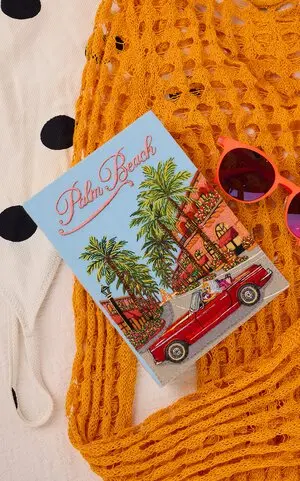 OLYMPIA LE-TAN Escape To Palm Beach Book Clutch - Multi