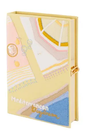 OLYMPIA LE-TAN Mediterranean Daydream Book Clutch - Multi