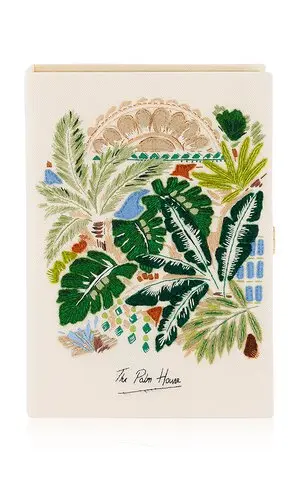 OLYMPIA LE-TAN The Palm House Book Clutch - Multi