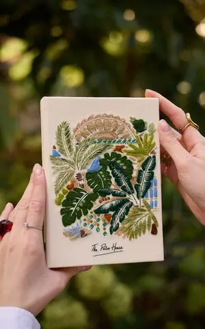 OLYMPIA LE-TAN The Palm House Book Clutch - Multi