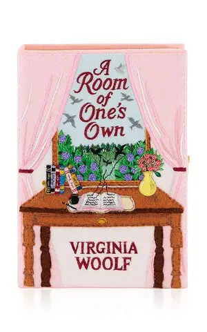 OLYMPIA LE-TAN A Room Of One's Own Book Clutch - Pink