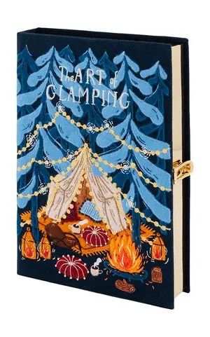OLYMPIA LE-TAN The Art Of Camping Book Clutch - Multi