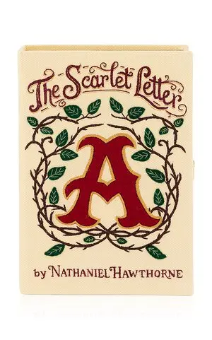 OLYMPIA LE-TAN The Scarlet Letter Book Clutch - Multi