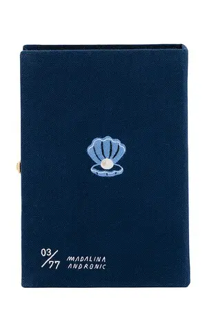 OLYMPIA LE-TAN The Midnight Yatch Club Book Clutch - Multi