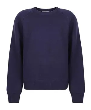 THE FRANKIE SHOP Lina Raglan-sleeve Sweater Black