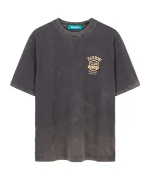 BARROW Graphic-print T-shirt - Black