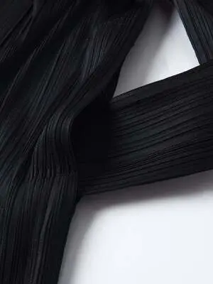 Issey Miyake Pleated Casual Jacket