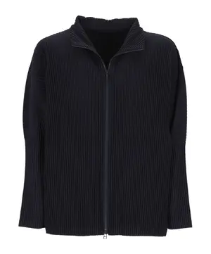 Issey Miyake Pleated Casual Jacket