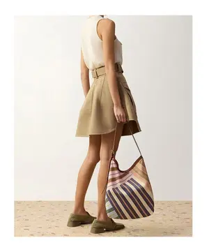 Zimmermann Clash Drill Utility Mini Skirt