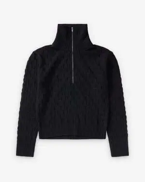 WALES BONNER Acoustic Jumper - Black