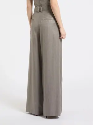 Marella Pleated-detail Casual Trousers