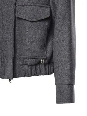 OTTOD'AME Flap Pocket Bomber Jacket