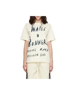 WALES BONNER Logo-print T-shirt
