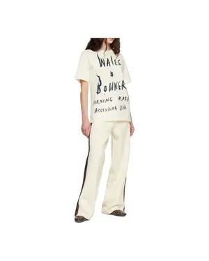 WALES BONNER Logo-print T-shirt