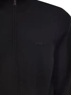 Hugo Boss Long Sleeved Balonso Zipped Cardigan