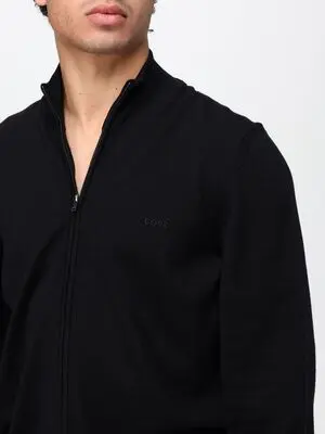 Hugo Boss Long Sleeved Balonso Zipped Cardigan