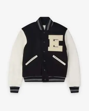 ERL Logo-patch Panelled Jacket - Black