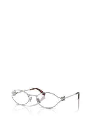 Miu Miu Oval-frame Glasses