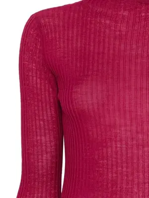 Patrizia Pepe Ribbed-knit Turtleneck Sweater