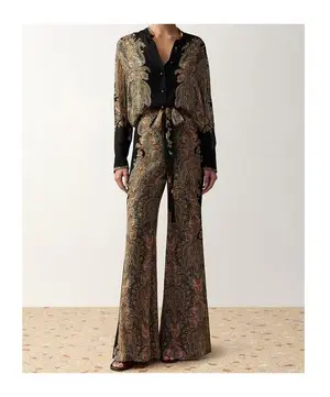 Zimmermann Clash Georgette Pant