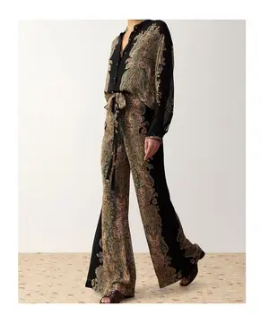 Zimmermann Clash Georgette Pant