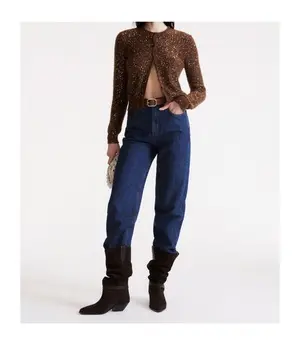 Marella Ribbed-knit Crew-neck Sweater