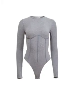FLEUR DU MAL Long Sleeve T-shirt Bodysuit