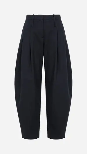 Brandon Maxwell Pleated Balloon Pants