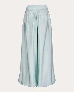 FRANCESCA MIRANDA Orbit Gathered Silk Bubble Pants