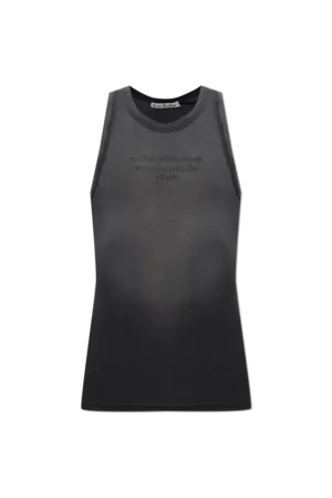 Acne Studios Sleeveless Tank Top With A ‘vintage’ Effect