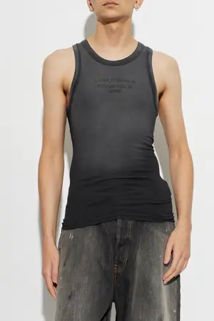 Acne Studios Sleeveless Tank Top With A ‘vintage’ Effect