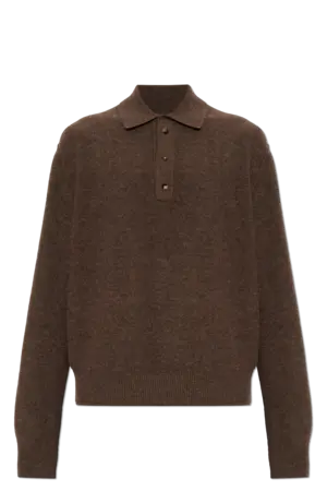Bottega Veneta Wool Polo Sweater