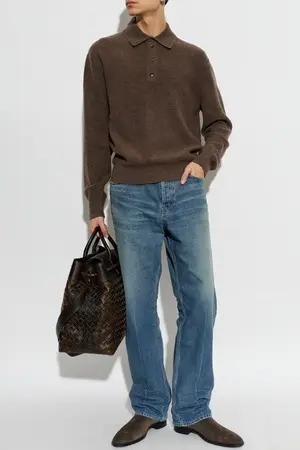 Bottega Veneta Wool Polo Sweater