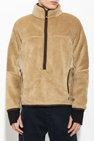 Moncler Performance & Style Sherpa Fleece Zip Pullover