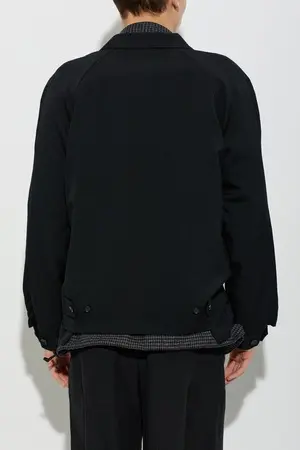 Comme Des Garçons Wool Jacket With Open Lapels
