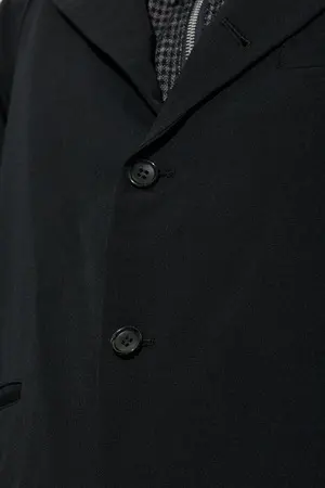 Comme Des Garçons Wool Jacket With Open Lapels