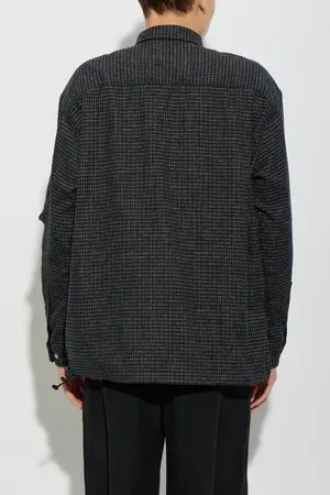 Comme Des Garçons Cotton Plaid Polo Shirt