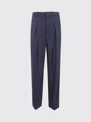 Jacquemus Slim Fit Pleated Tailored Trousers In Viscose Cotton Blend