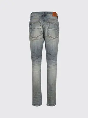 Amiri Mid-rise Straight Fit Distressed Stretch-denim Jeans