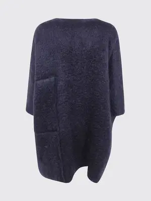 DANIELA GREGIS Single-breasted Knee-length Mohair And Silk Coat