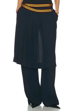 Dries Van Noten Prestona Pant - Navy